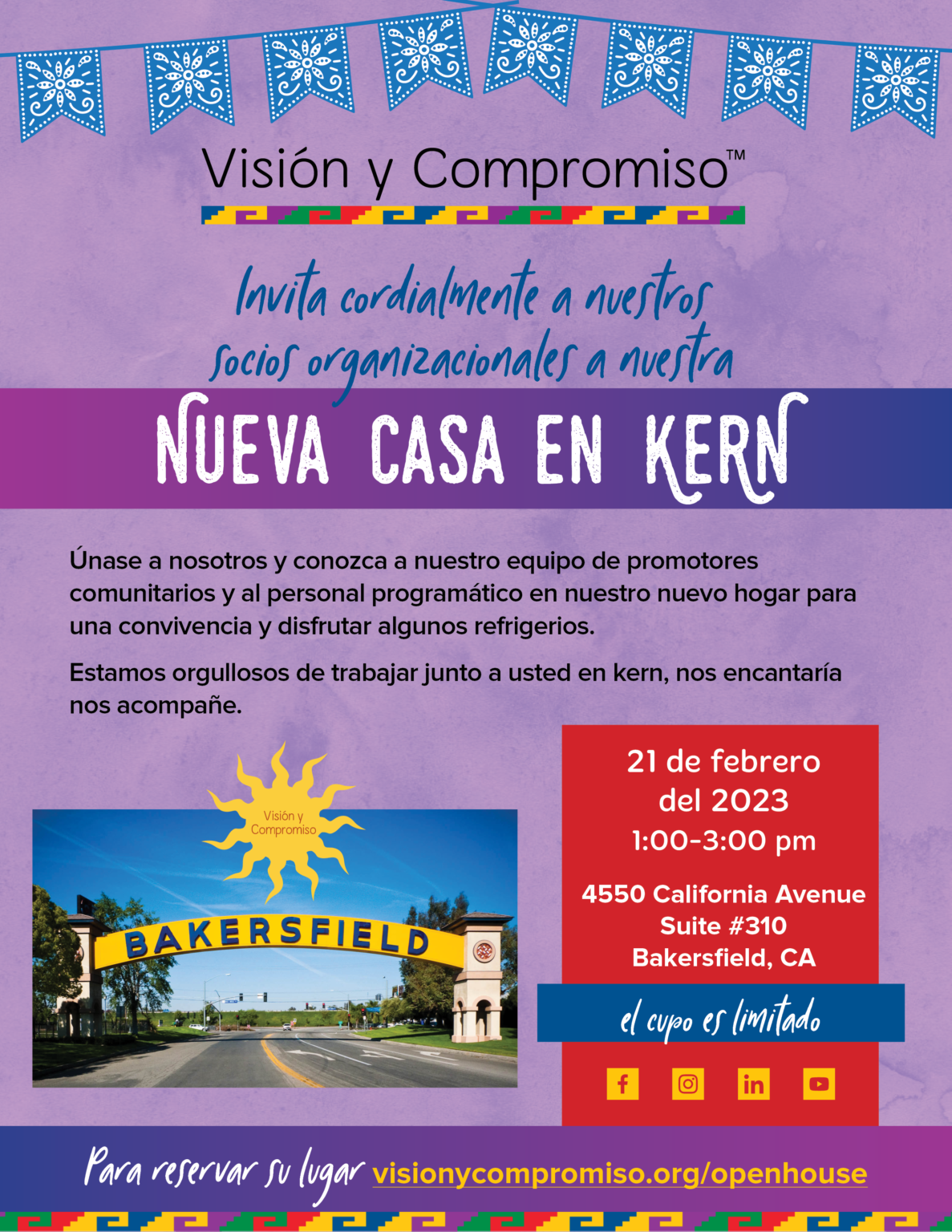 Vision y Compromiso | Kern Open House • Nueva Casa en Kern