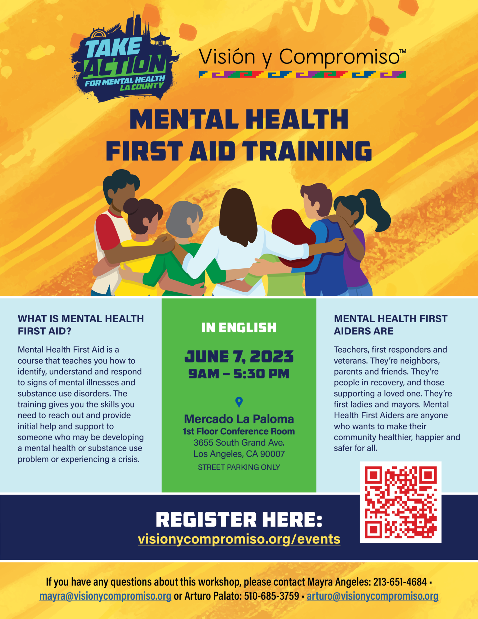 Vision Y Compromiso Mental Health First Aid Training vision-y-compromiso-mental-health-first-aid-training