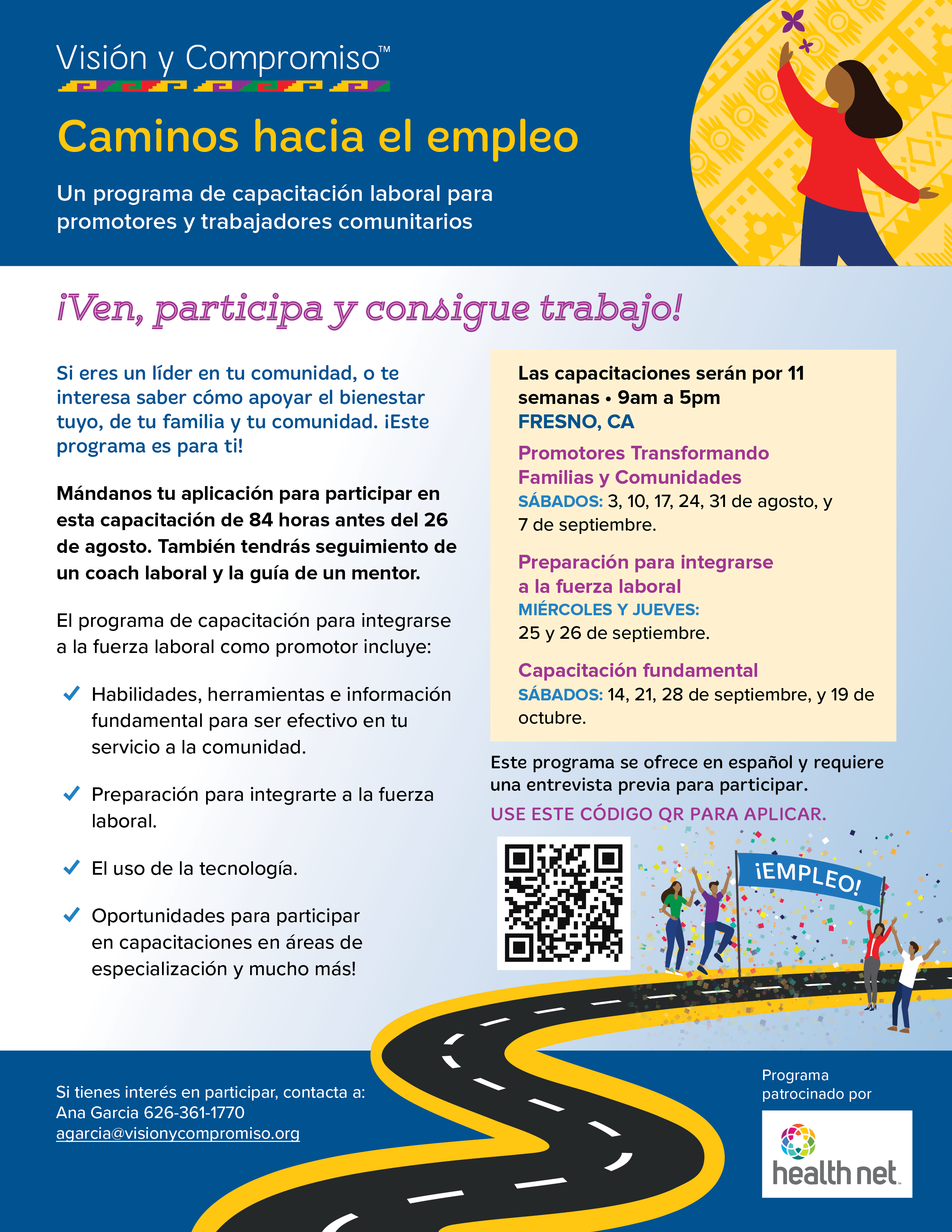 Vision y Compromiso | Caminos hacia el empleo