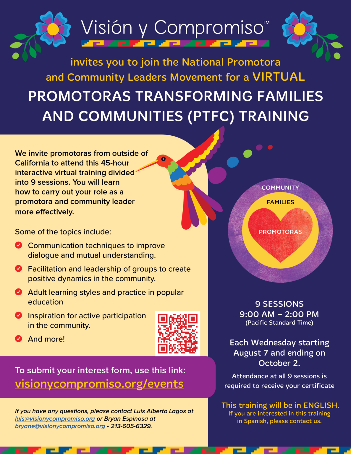 Vision y Compromiso | Events