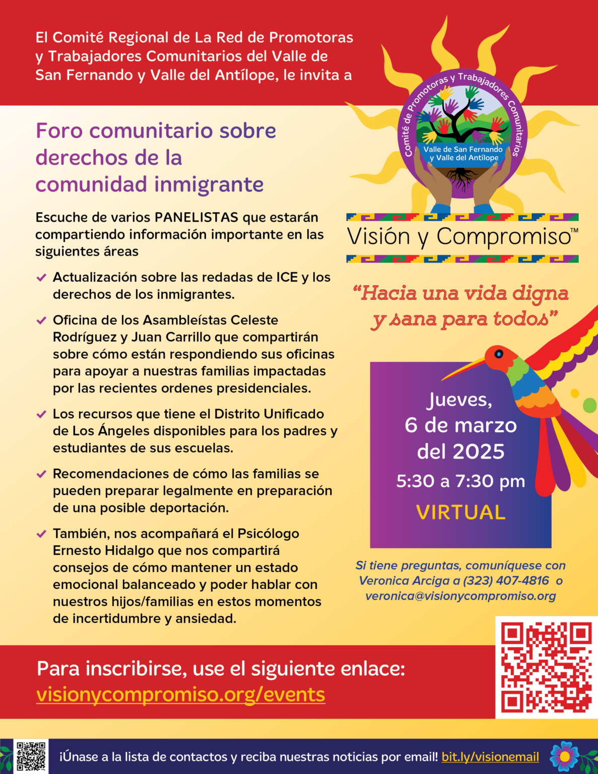 Vision y Compromiso | Eventos